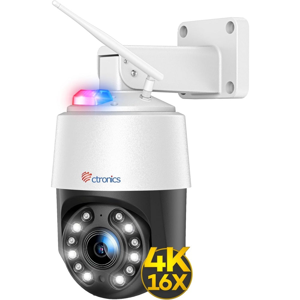 【4K・16光学ズーム】Ctronics 防犯カメラ 屋外 800万画素 5GWi-Fi AI検知 人/ペット/車両検知 640c-z16 – jp.ctronics
